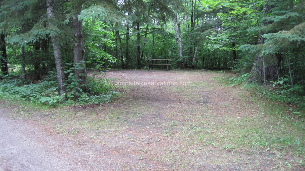 Photo of Campsite 13 in Chase Point Campground at Scenic State Park ...