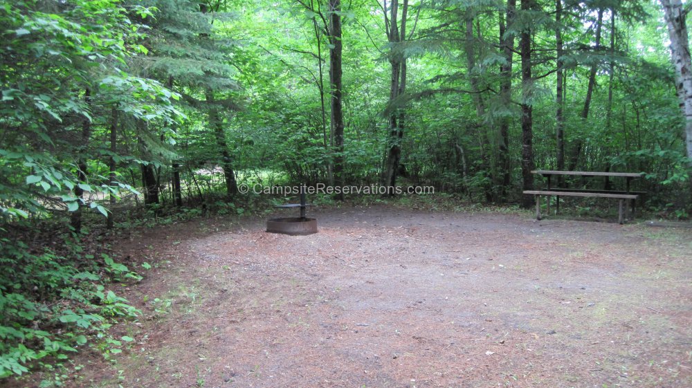Photo of Campsite 13 in Chase Point Campground at Scenic State Park ...