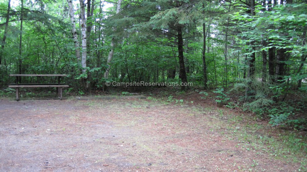 Photo of Campsite 13 in Chase Point Campground at Scenic State Park ...