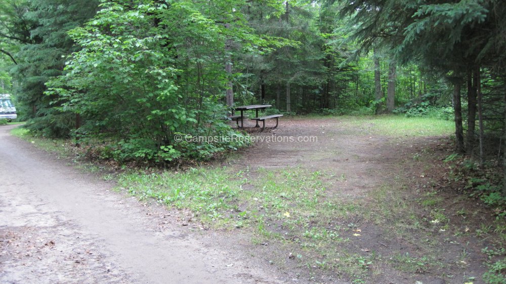 Photo of Campsite 49 in Chase Point Campground at Scenic State Park ...