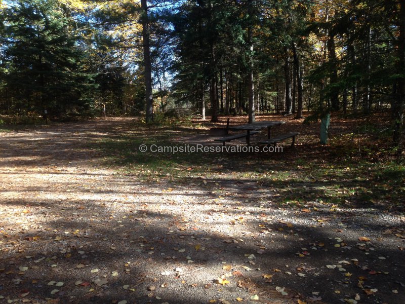 Photo of Campsite 58e in Chase Point Campground at Scenic State Park ...