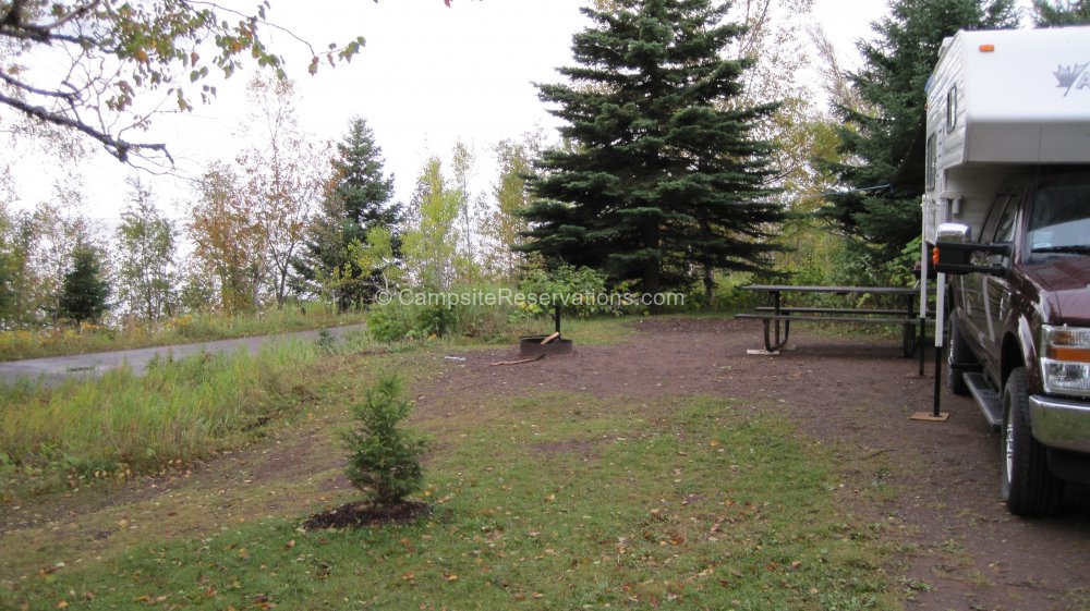 Photo of Campsite 15 in Upper Campground at Temperance River State Park ...