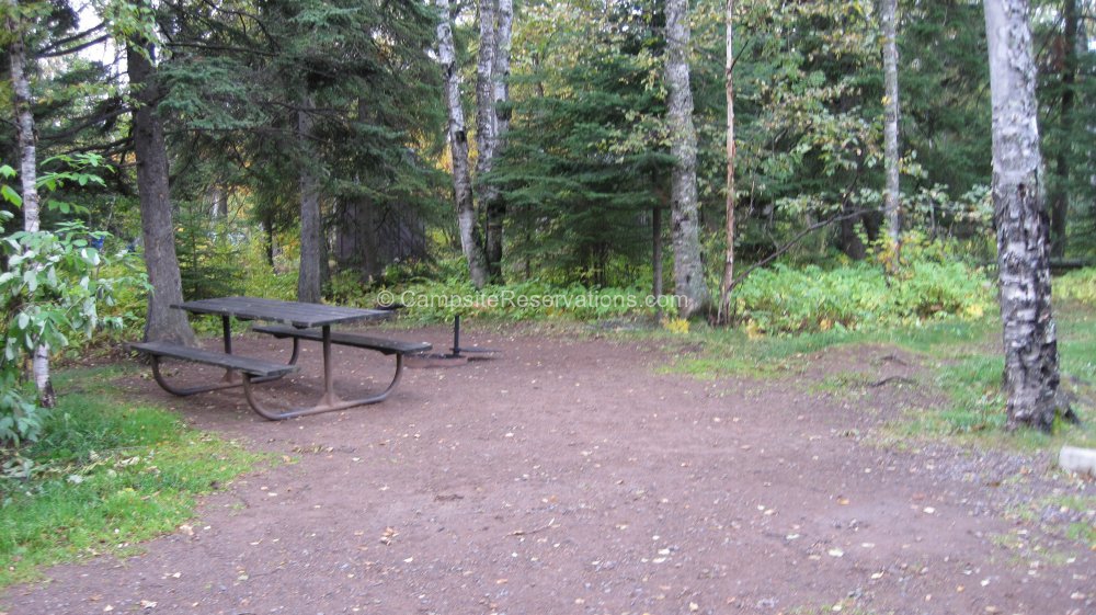 Campsite 19e in Upper Campground at Temperance River State Park ...