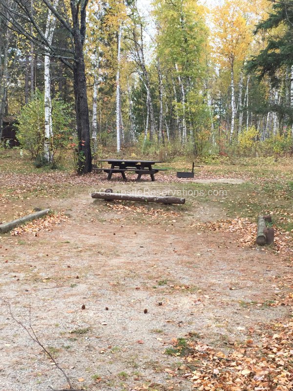 Photo of Campsite 15 in Pfeiffer Lake Campground at Superior National ...