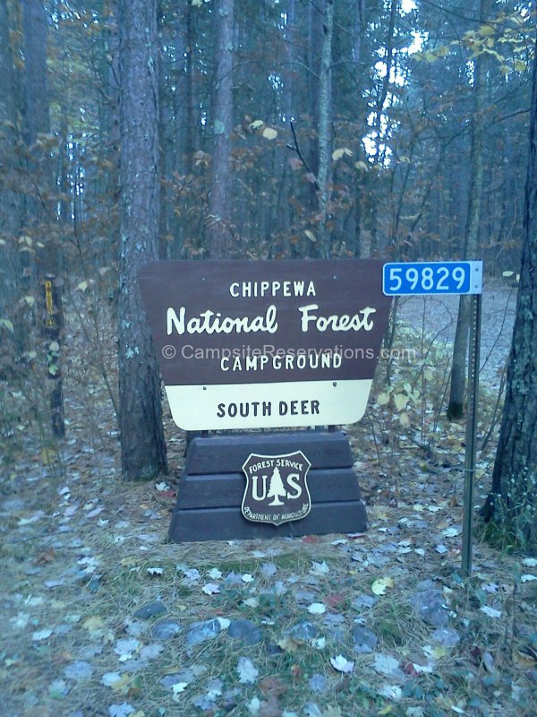 Photo of South Deer Lake Campground at Chippewa National Forest ...