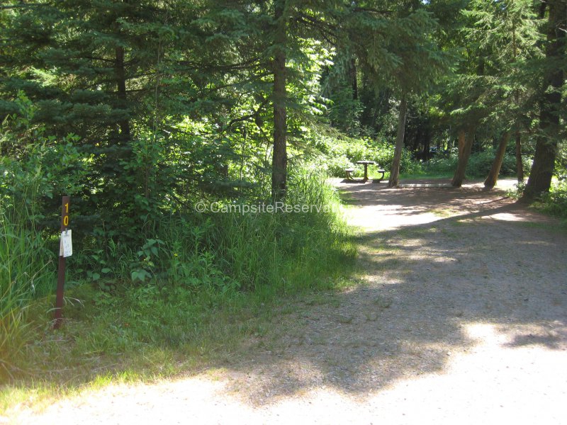 Photo of Campsite 10 in Jay Cooke State Park Campground at Jay Cooke ...
