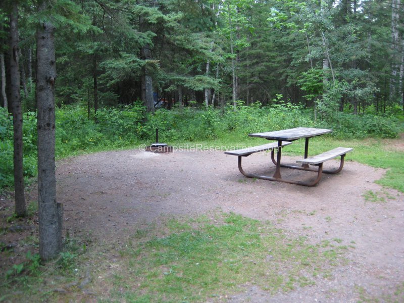 Photo of Campsite 21 in Jay Cooke State Park Campground at Jay Cooke ...
