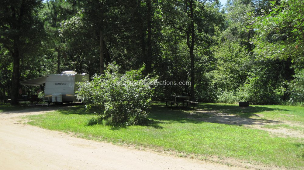 Campsite 02e in Crow Wing State Park Campground at Crow Wing State Park ...