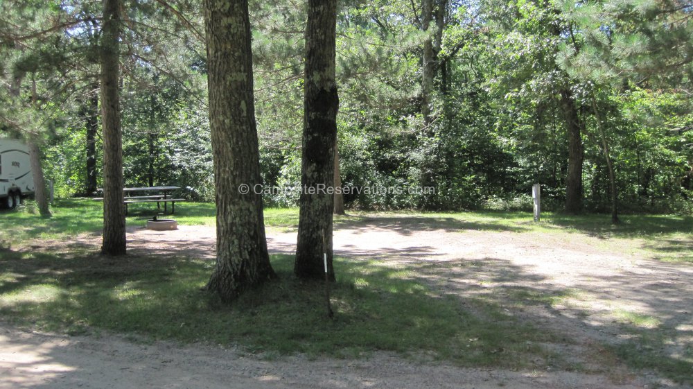 Photo of Campsite 06e in Crow Wing State Park Campground at Crow Wing ...