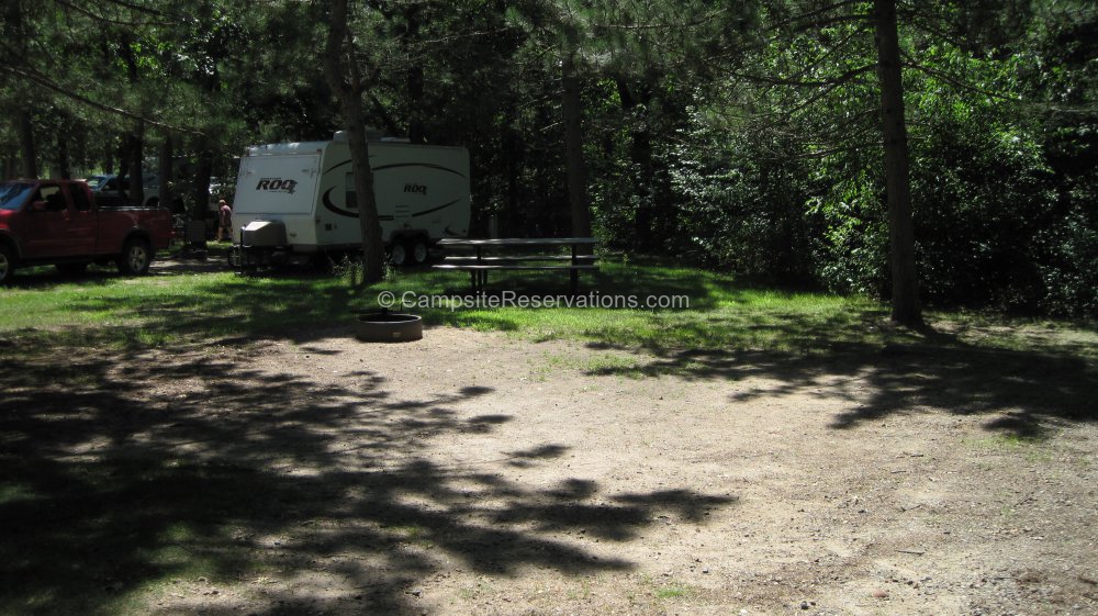 Photo of Campsite 06e in Crow Wing State Park Campground at Crow Wing ...