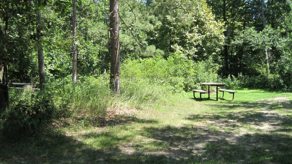Campsite 10 in Crow Wing State Park Campground at Crow Wing State Park ...