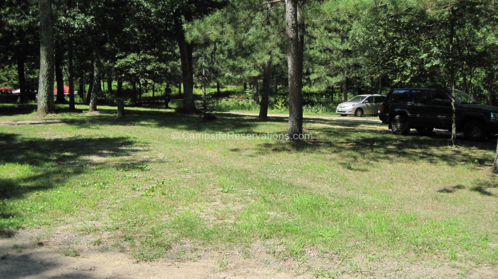 Campsite 17 in Crow Wing State Park Campground at Crow Wing State Park ...