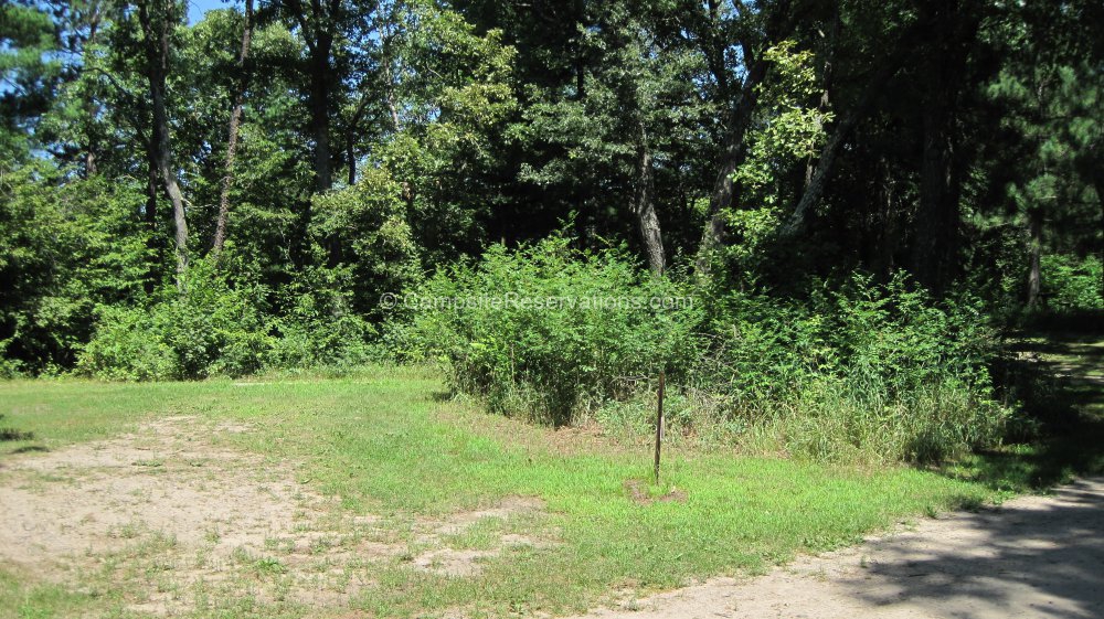 Campsite 26 in Crow Wing State Park Campground at Crow Wing State Park ...