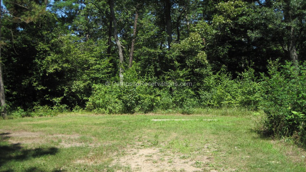 Campsite 26 in Crow Wing State Park Campground at Crow Wing State Park ...