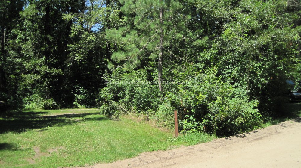 Campsite 35 in Crow Wing State Park Campground at Crow Wing State Park ...