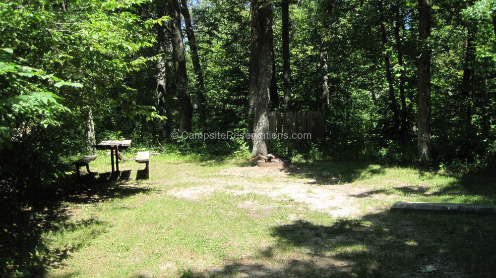Photo of Campsite 37 in Crow Wing State Park Campground at Crow Wing ...