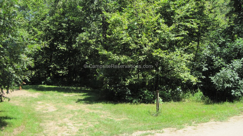 Campsite 40 in Crow Wing State Park Campground at Crow Wing State Park ...