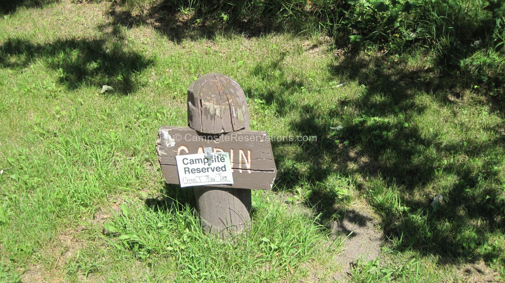 Campsite Cabin in Crow Wing State Park Campground at Crow Wing State ...