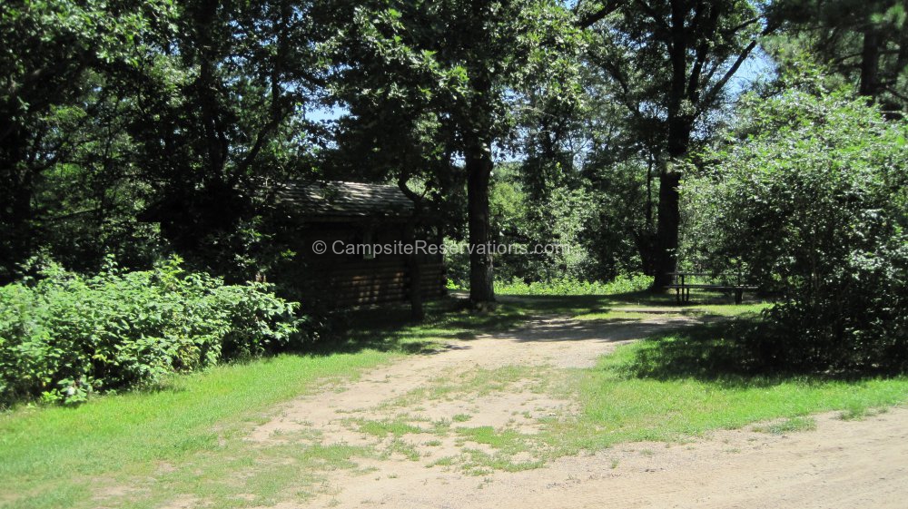Campsite Cabin in Crow Wing State Park Campground at Crow Wing State ...