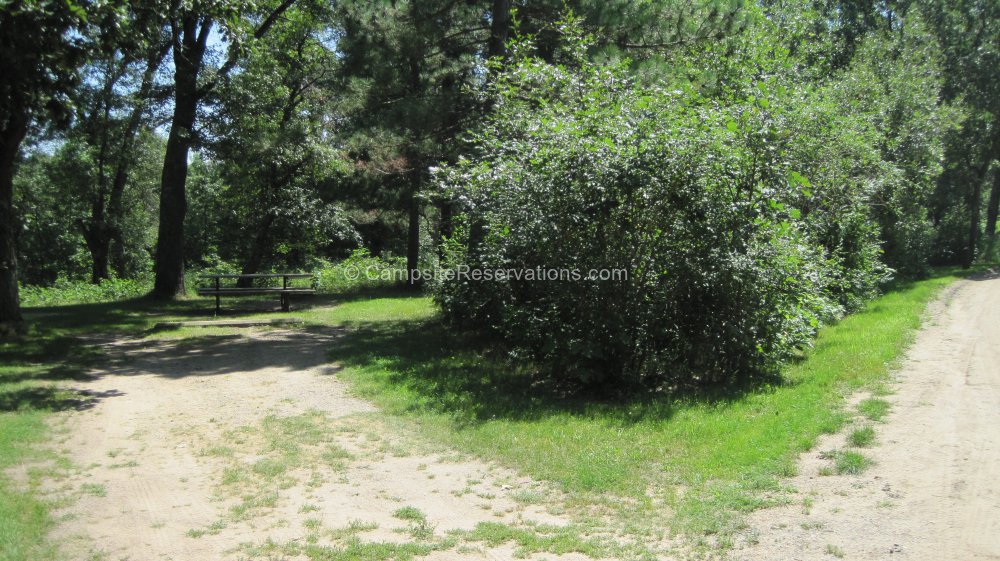 Campsite Cabin in Crow Wing State Park Campground at Crow Wing State ...
