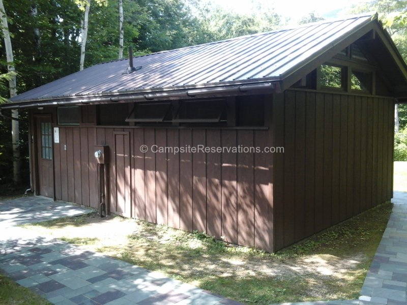 Basin Campground at White Mountain National Forest, New Hampshire ...