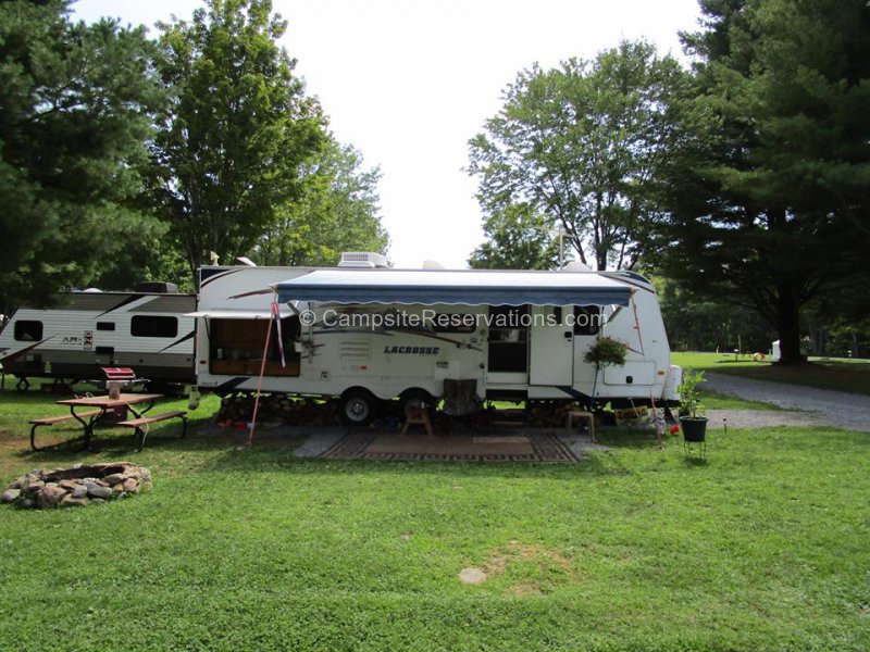 Photo of Campsite 35 in West Side - Yukon Mini Golf Loop at Oneida ...
