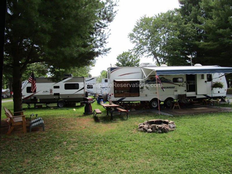 Photo of Campsite 35 in West Side - Yukon Mini Golf Loop at Oneida ...