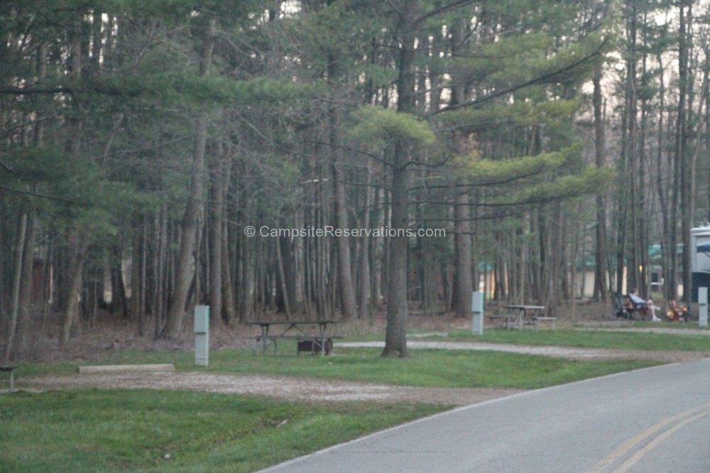 Findley State Park Campground at Findley State Park, Ohio, United States