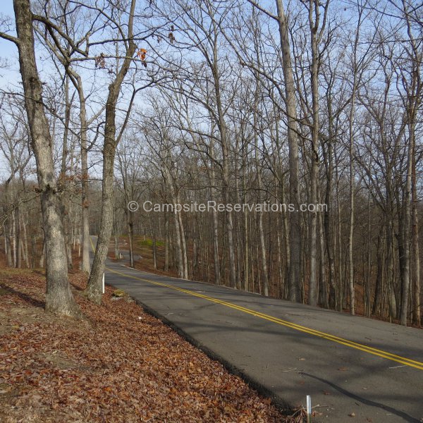 Lake Hope State Park Campground at Lake Hope State Park, Ohio, United ...