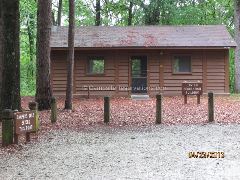 Colleton State Park Campground at Colleton State Park, South Carolina ...