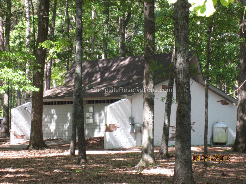 Santee State Park Campground at Santee State Park, South Carolina ...
