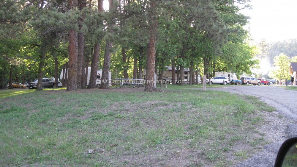 Grace Coolidge Campground at Custer State Park, South Dakota, United States