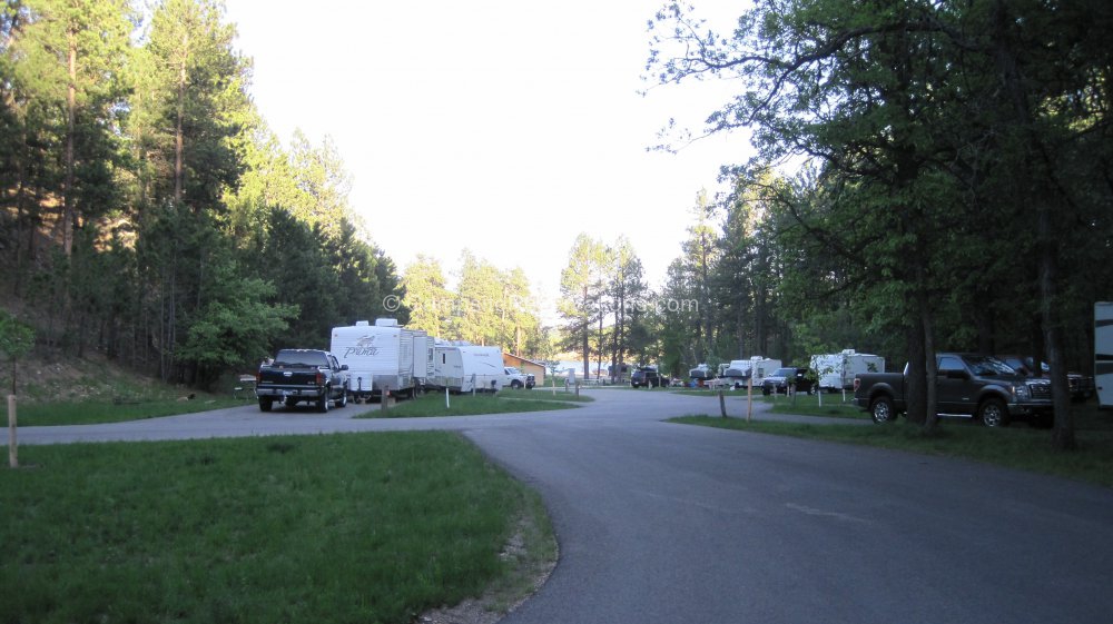 Legion Lake Campground at Custer State Park, South Dakota, United States