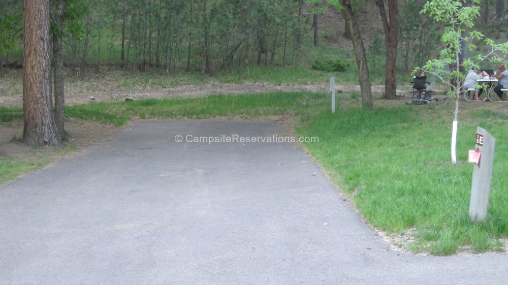 Photo of Campsite 15 in Legion Lake Campground at Custer State Park ...