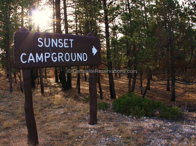 Sunset Campground at Bryce Canyon National Park, Utah, United States