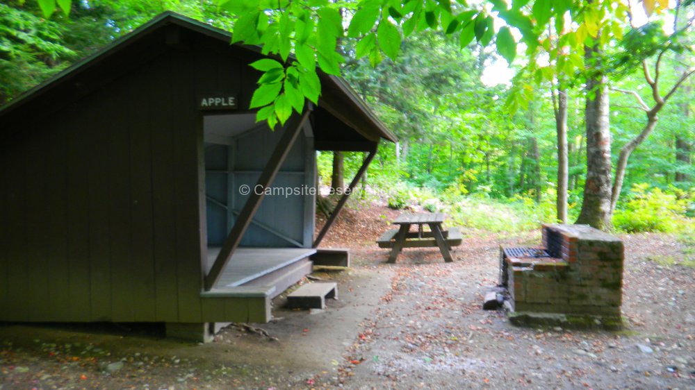 Campsite Apple in Coolidge State Park Campground - Lean-To Loop at ...