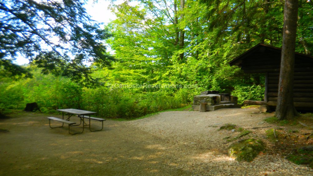 Campsite Beech in Coolidge State Park Campground - Lean-To Loop at ...