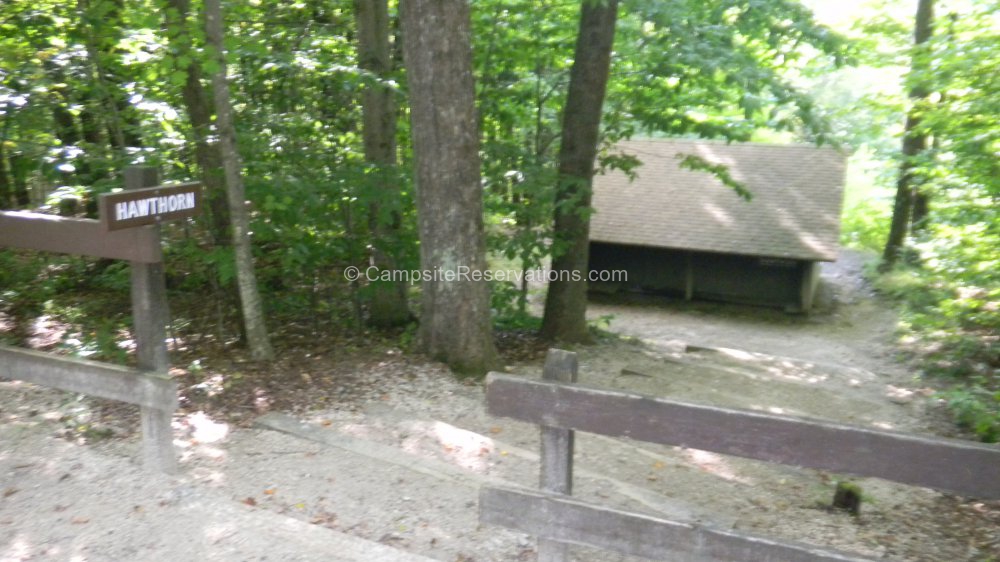 Campsite Hawthorn in Coolidge State Park Campground - Lean-To Loop at ...