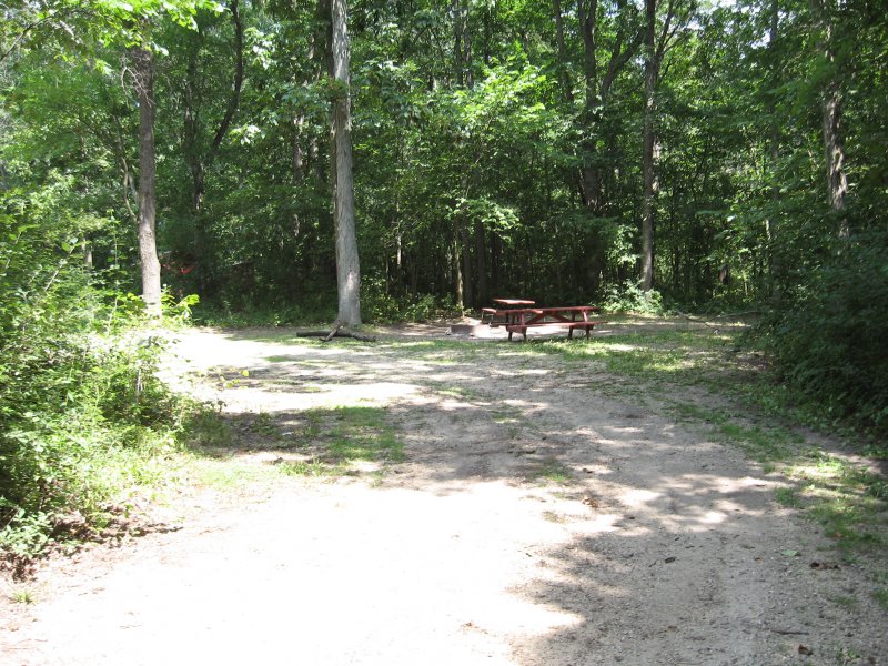 Photo of Campsite 60 in Ridge Campground Area at Sidie Hollow County ...
