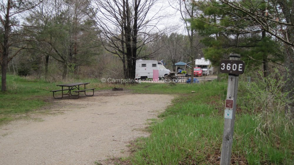 Photo of Campsite 360 in Tennison Bay Campground at Peninsula State ...