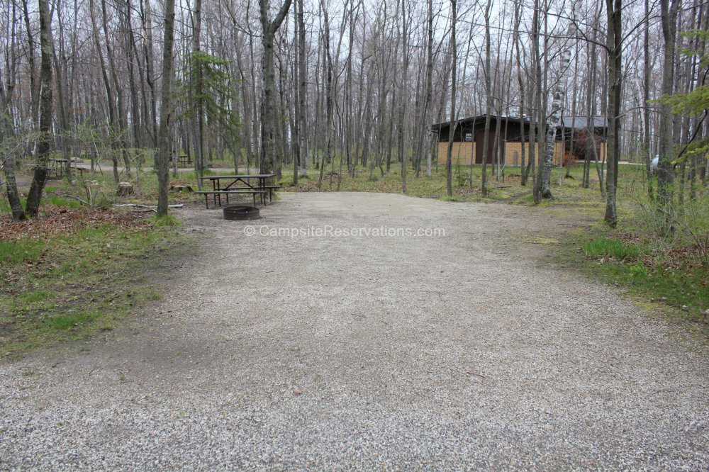 Photo of Campsite 561 in Welckers Campground at Peninsula State Park ...