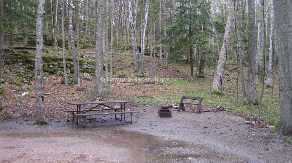 Photo of Campsite 34 in Daisy Field South Campground at Potawatomi ...