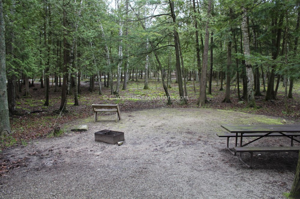 Photo of Campsite 108 in Daisy Field North Campground at Potawatomi ...