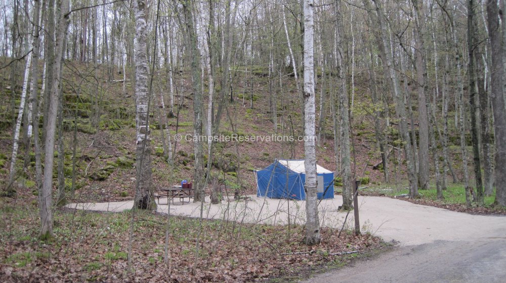 Photo of Campsite 50 in Daisy Field South Campground at Potawatomi ...