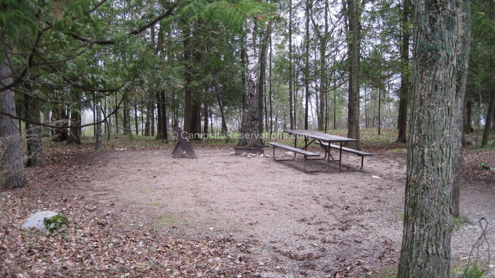 Photo of Campsite 56 in Daisy Field South Campground at Potawatomi ...
