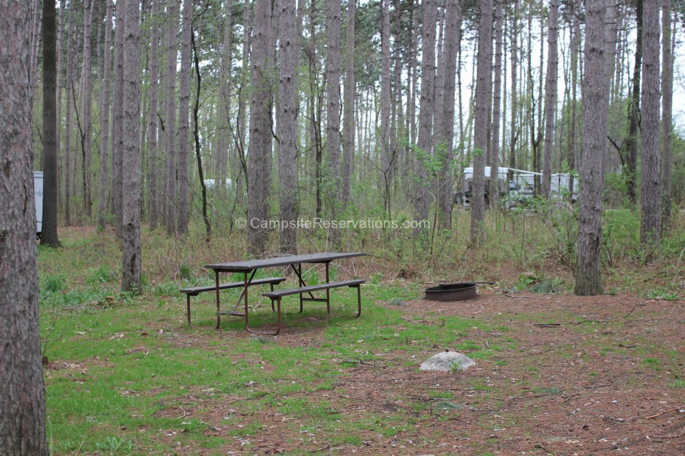Campsite 013 in Hartman Creek State Park Campground at Hartman Creek ...