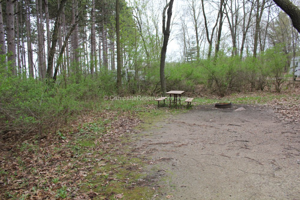 Campsite 015 in Hartman Creek State Park Campground at Hartman Creek ...