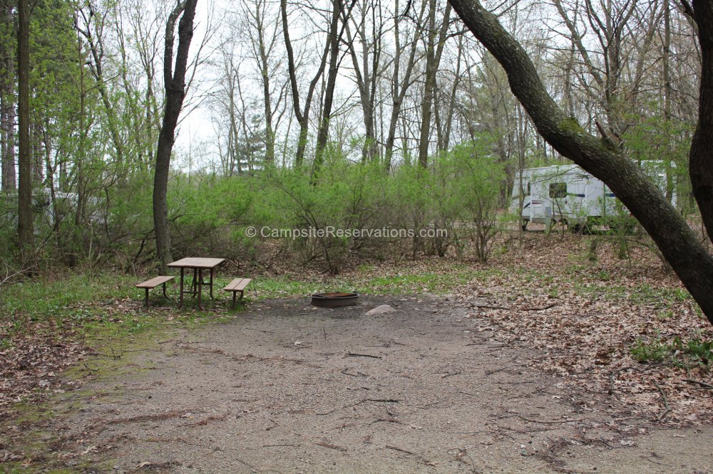 Campsite 015 in Hartman Creek State Park Campground at Hartman Creek ...