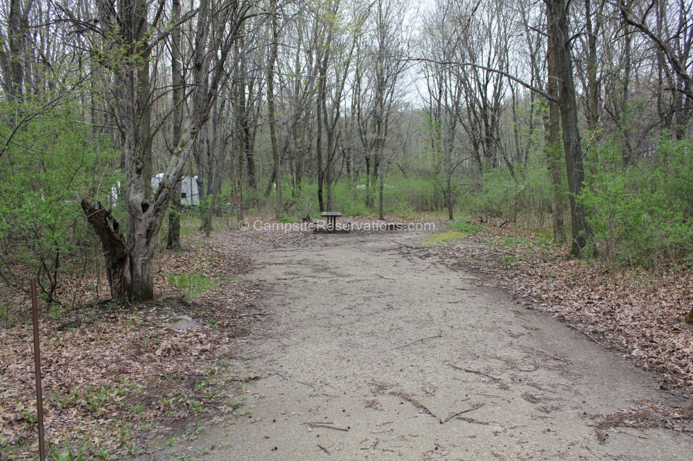 Campsite 061 in Hartman Creek State Park Campground at Hartman Creek ...