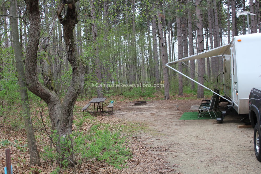 Campsite 080 in Hartman Creek State Park Campground at Hartman Creek ...